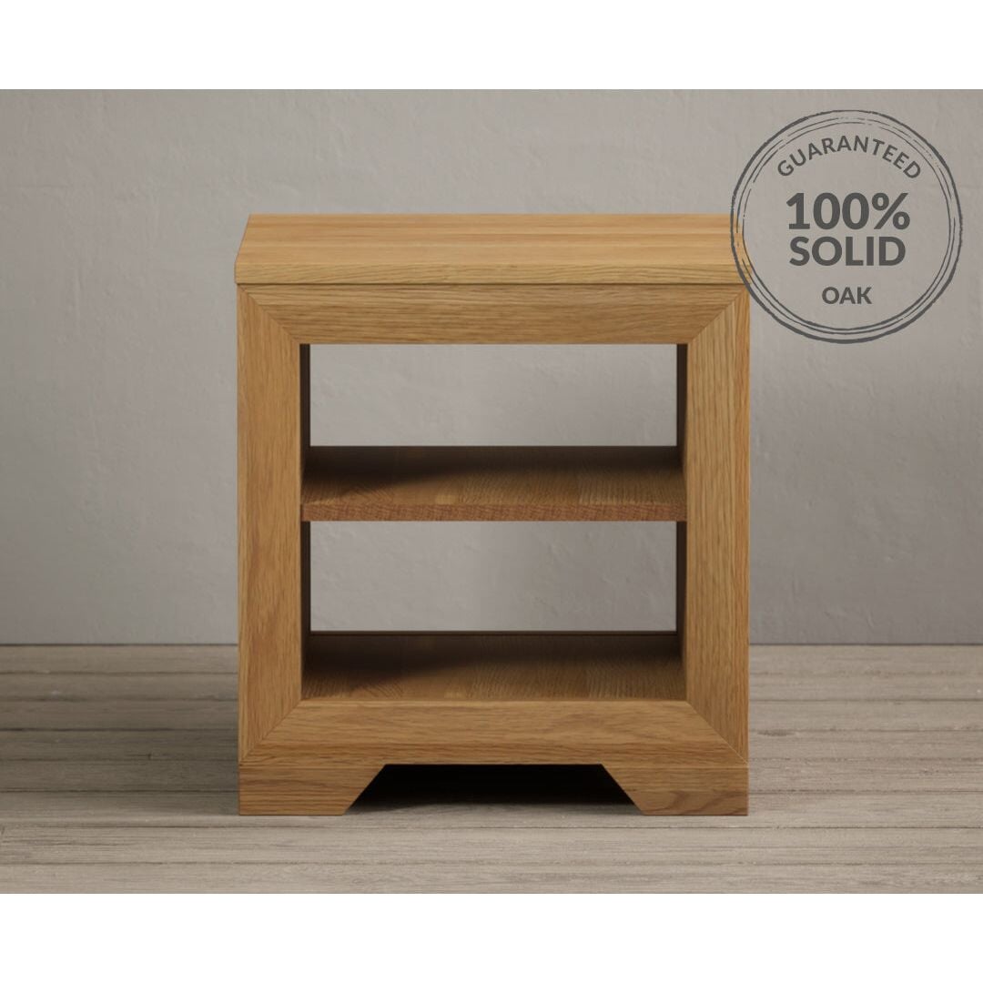 Bellingham Solid Oak Lamp Table | Oak Furniture Superstore