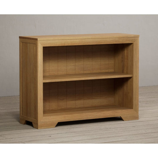 Bellingham Solid Oak Small Bookcase | Oak Furniture Superstore